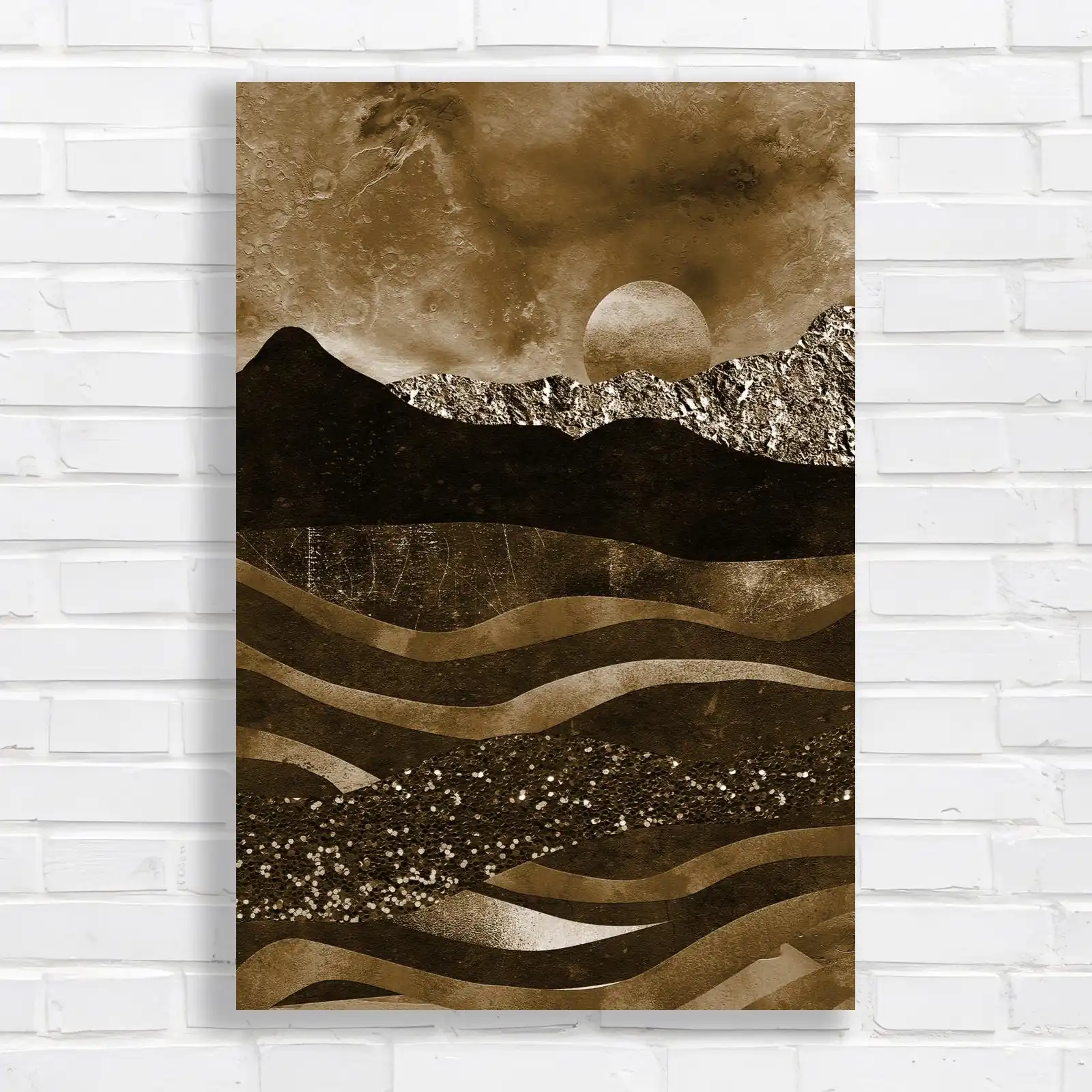 Sepia Vision Of Mountain Another View: Landscapes By Women Artists