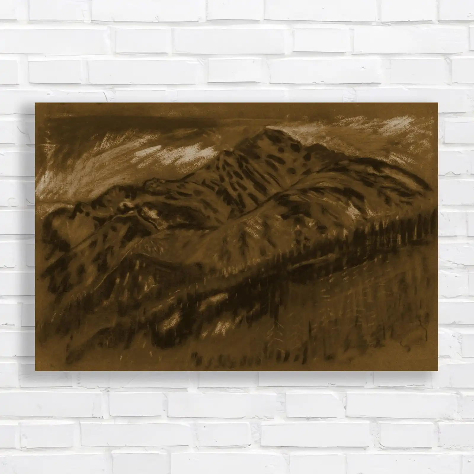 Sepia Vision Of Mountain Another View: Landscapes By Women Artists